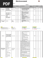 Risk Assessment (Welding) v01 | PDF | Welding | Construction