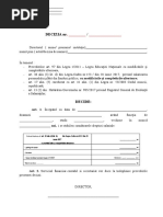 Draft Decizie Numire Functie Publica | PDF