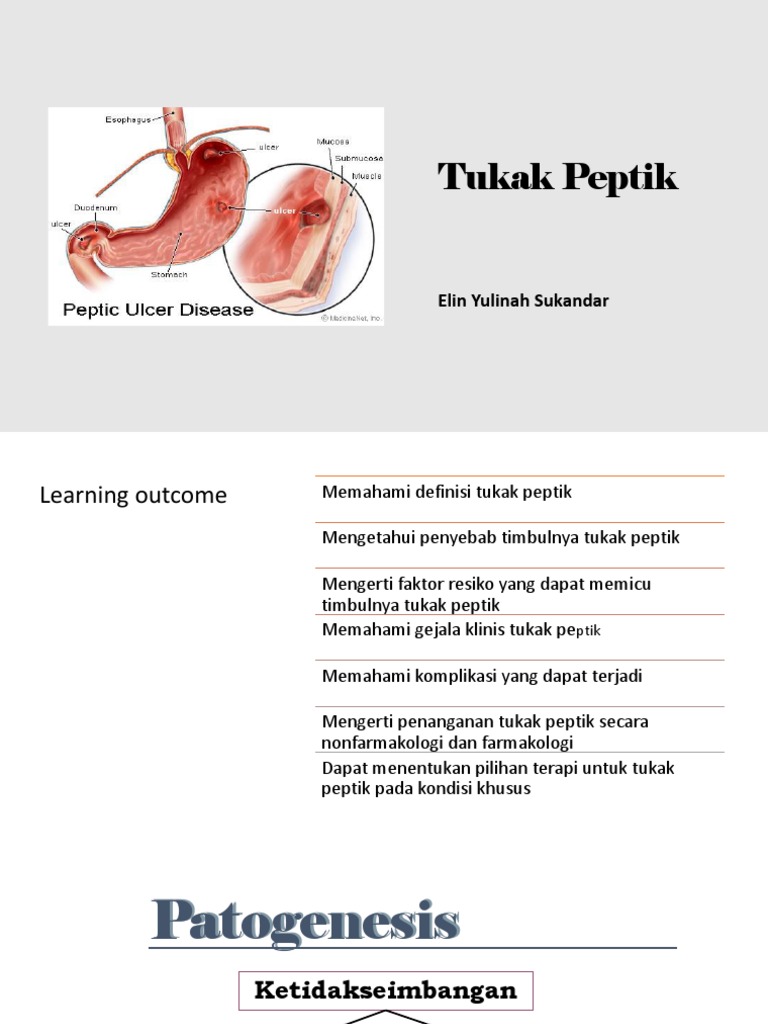 Patofisiologi dan Terapi Tukak Peptik | PDF | Kesehatan Holistik