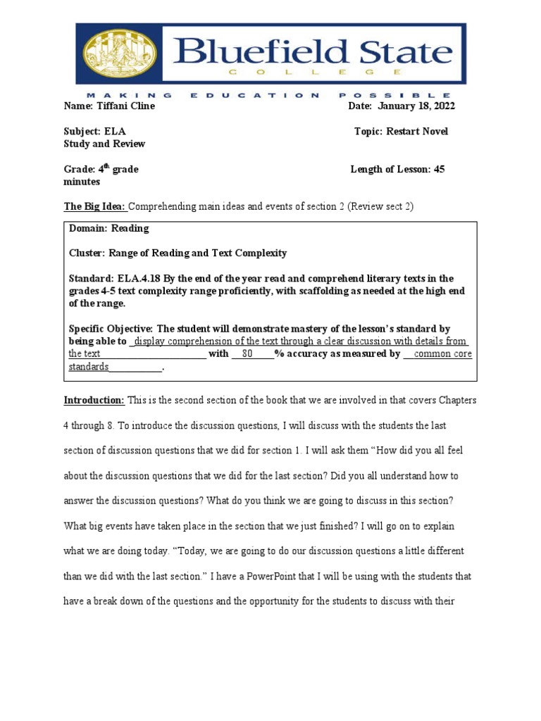 Cultural Diversity Lesson Plan | PDF | Reading Comprehension ...