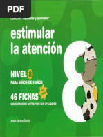Jarque García. Estimular la atención. Nivel 10 | PDF