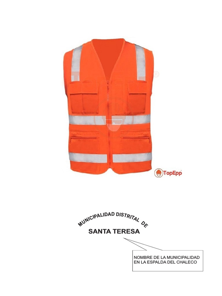 Santa Teresa: Municipalidad y Chaleco | PDF