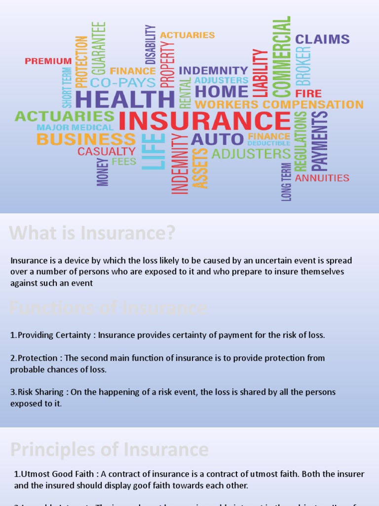 Business Studies Insurance | PDF | Insurance | Life Insurance