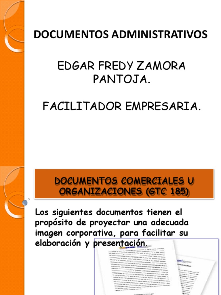 Tipos y Estructura de Documentos Empresariales | PDF