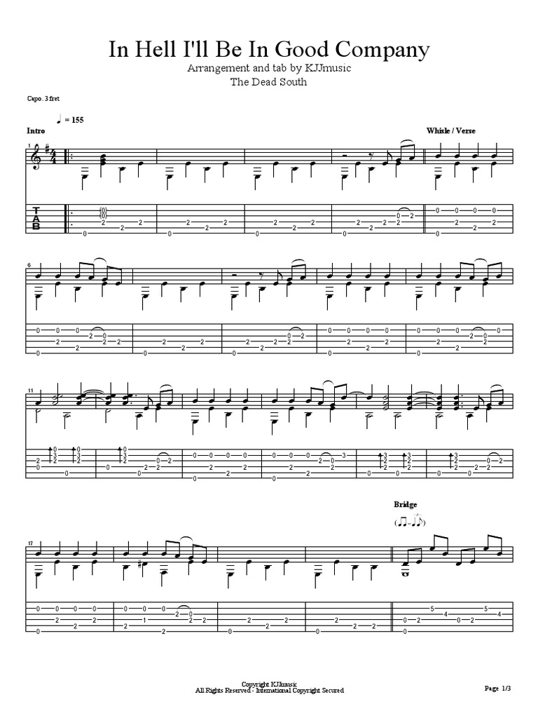 In Hell Ill Be in Good Company | PDF