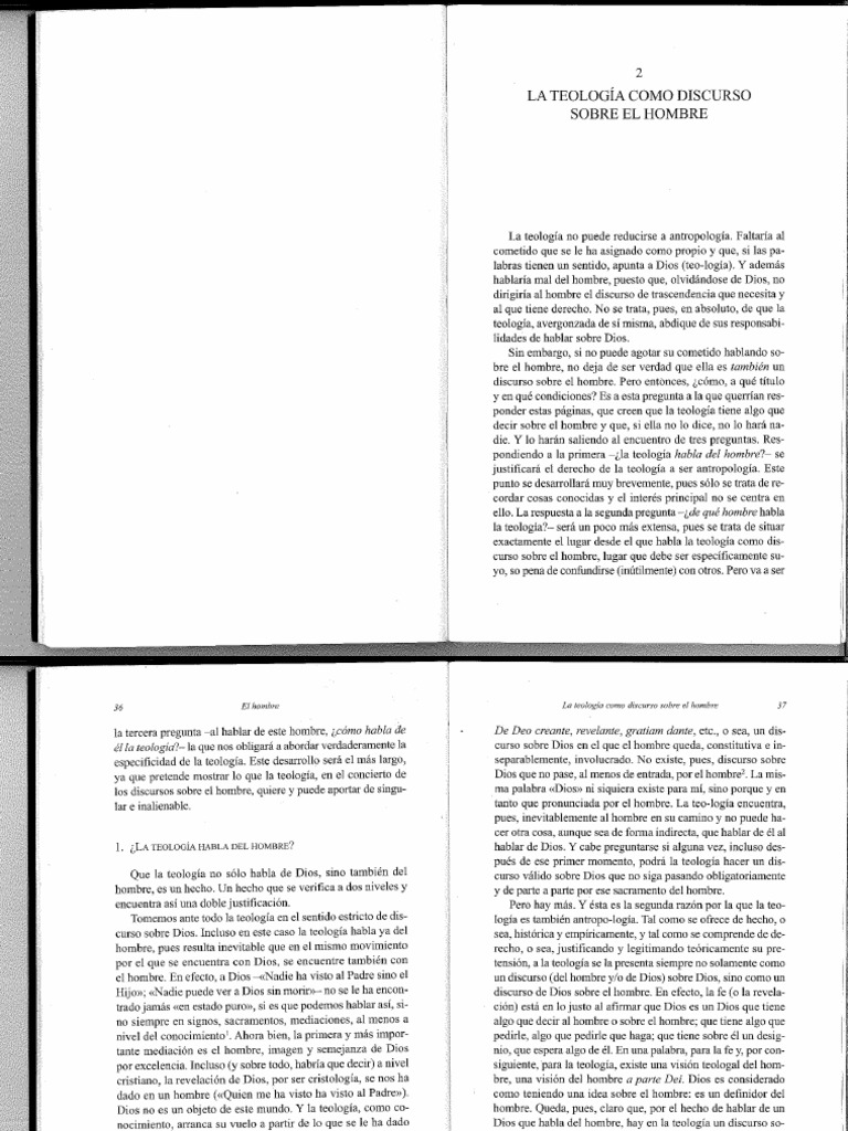 El hombre Adolphe Gesché | PDF