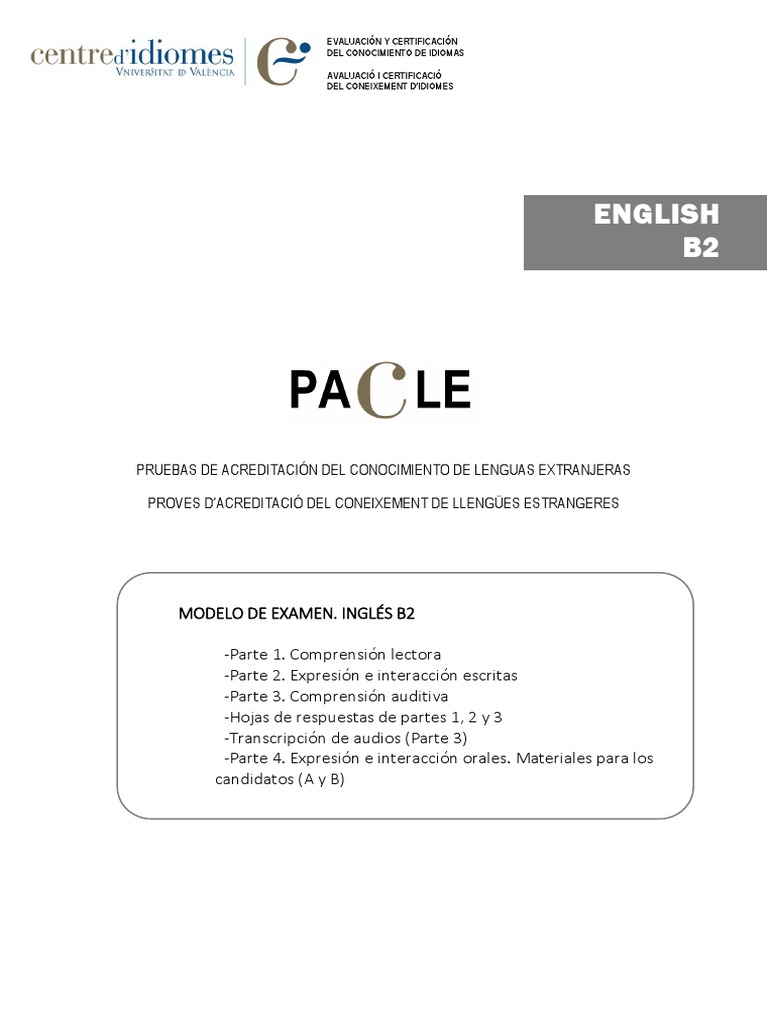 English B2 Level Exam | PDF | Ray Bradbury | Immigration