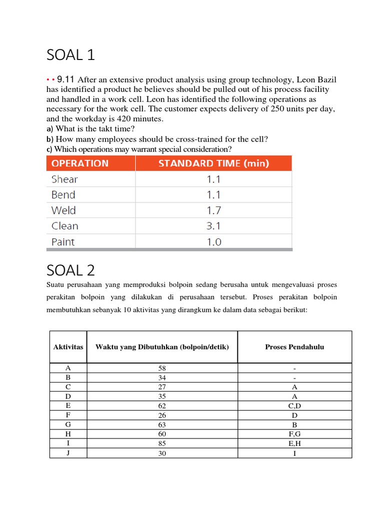 Topic 2 Layout Soal PR | PDF