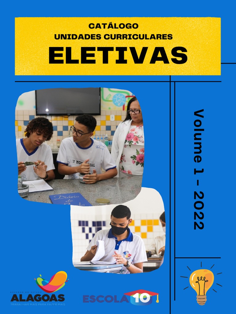 Catálogo de Eletivas Do Novo Ensino Médio - Janeiro 2022 | PDF | Empreendedorismo | Turismo