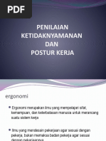 Form Pengukuran Owas | PDF
