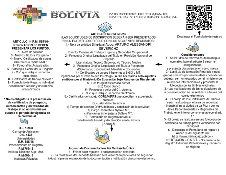 Requisitos para Registro SySO | PDF