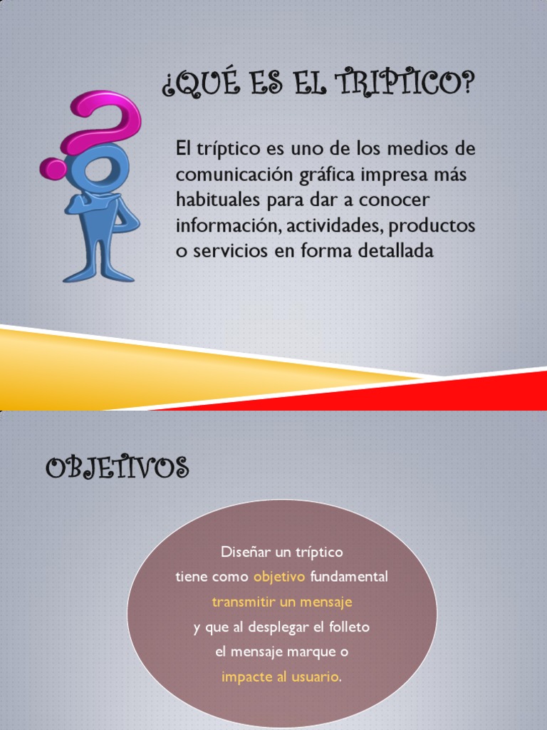 Folleto Informativo Triptico | PDF | Diseño | Información