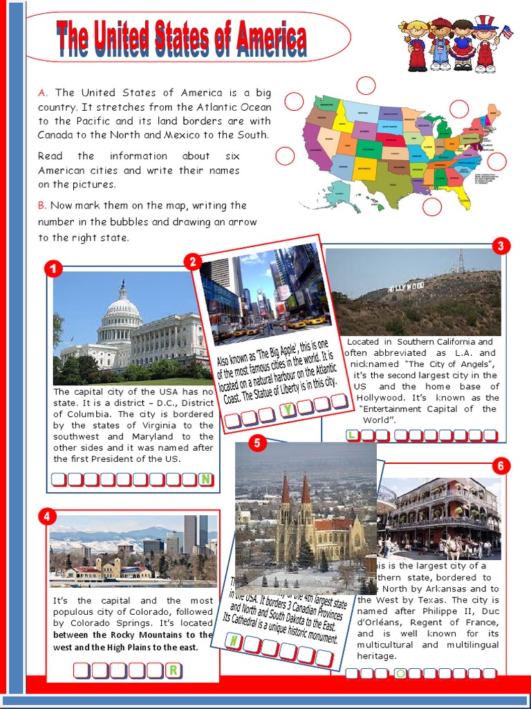 An Introduction To The USA | PDF | Travel