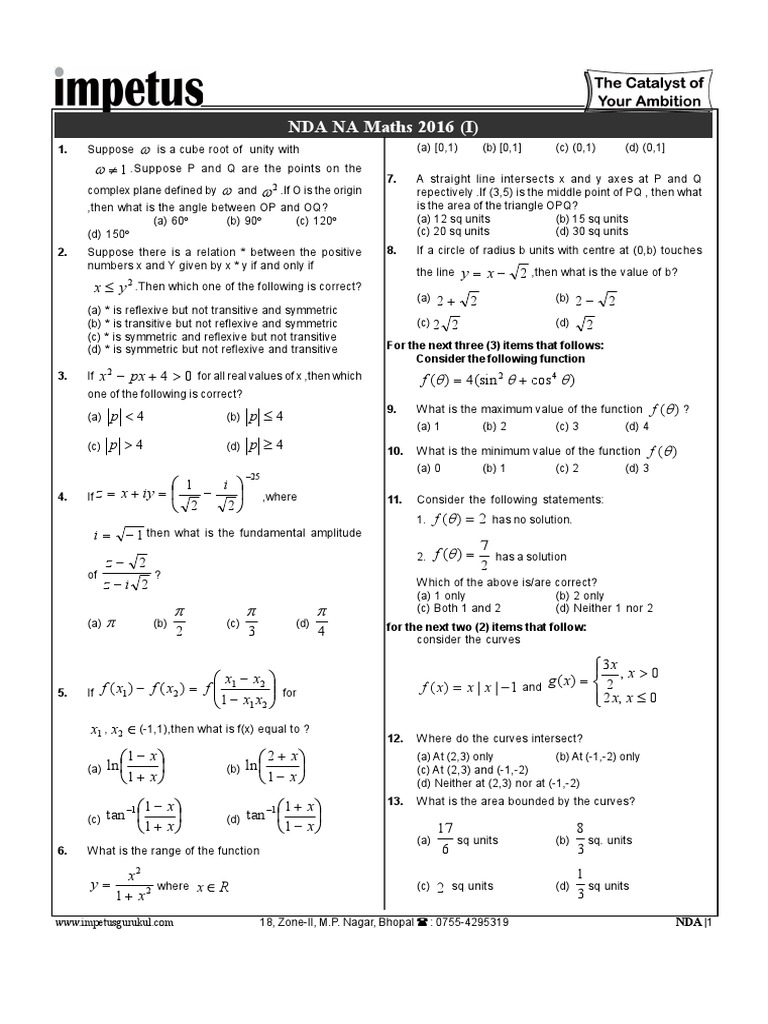 Analysis of a Mathematics Exam Containing Problems on Trigonometry ...