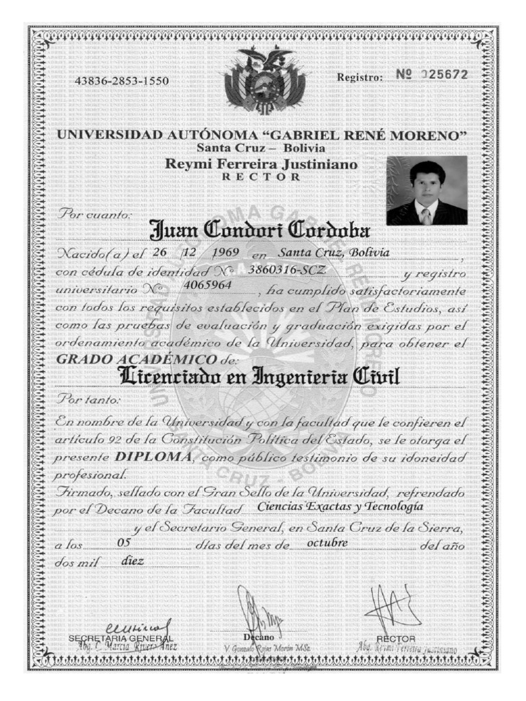 B. - Titulos Profesionales | PDF