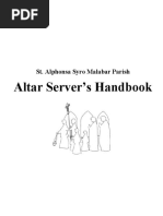 Altar Server Handbook | PDF | Altar | Eucharist