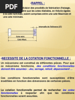 Presentation Cotation Fonctionnelle3 | PDF | Tolérance géométrique ...