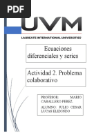 A2 Metodos Numericos UVM | PDF | Análisis numérico | Algoritmos