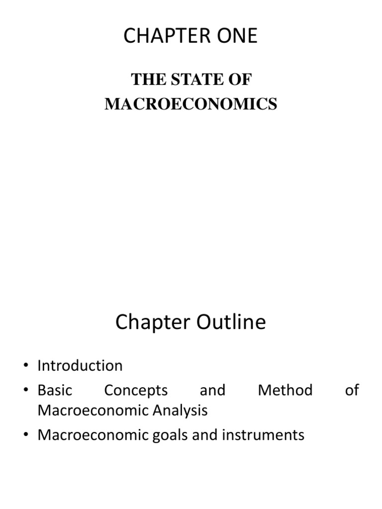 Macro Unit One | PDF | Macroeconomics | Economics