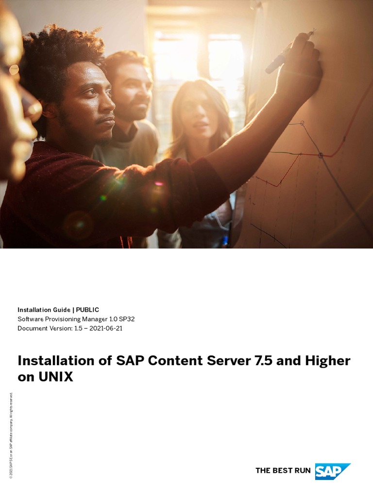 Installation of SAP Content Server 7.5 and Higher On Unix | PDF ...