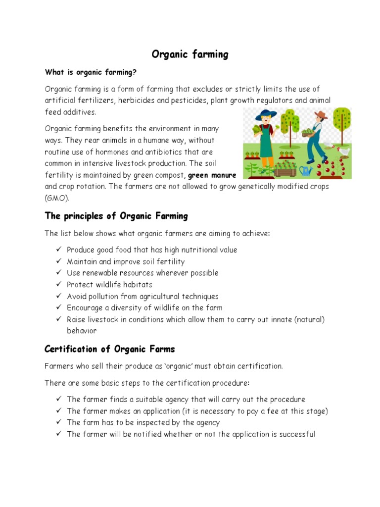 What Is Organic Farming? | PDF