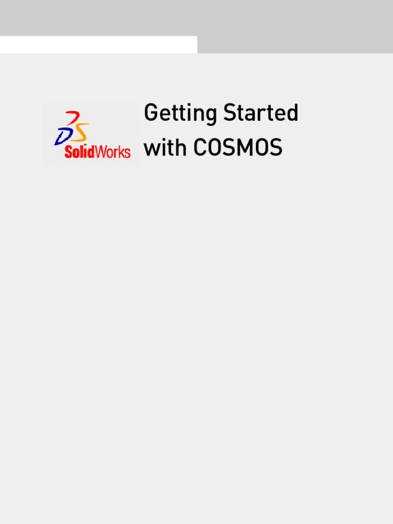 Getting Started With COSMOS | PDF | Installation (Computer Programs ...