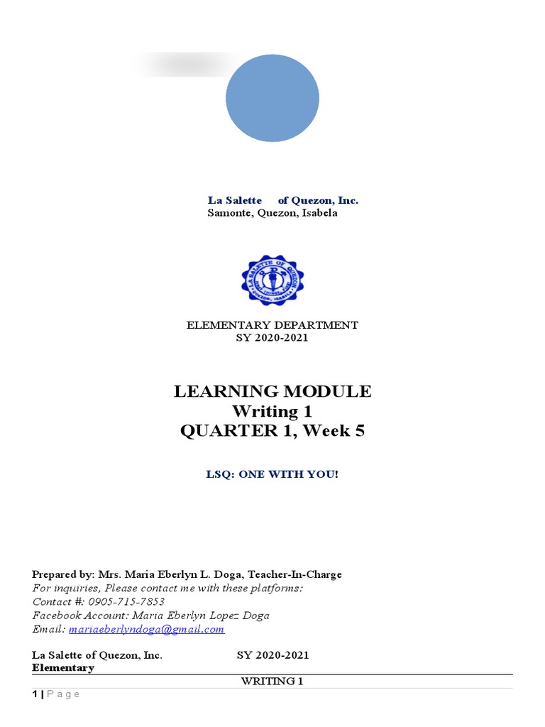 Learning the Letters E: A Home Learning Module on Tracing and Writing ...