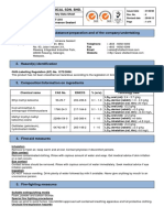 Am241Be Material Safety Data Sheet | PDF | Radioactive Decay | Neutron