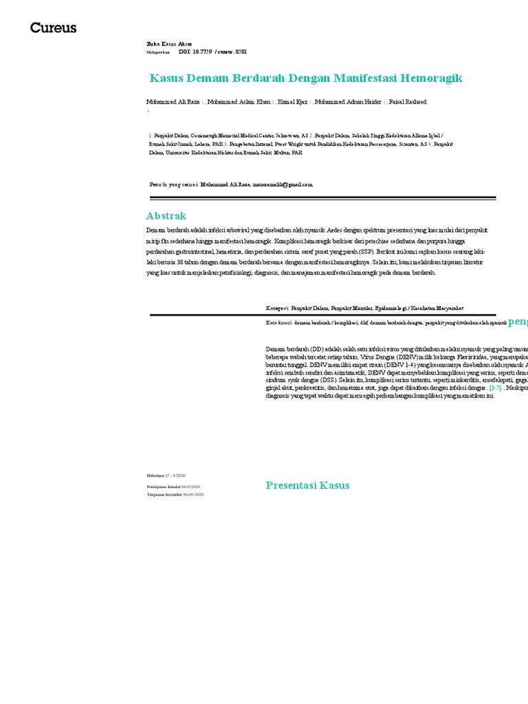 Jurnal DHF 1 Indo | PDF