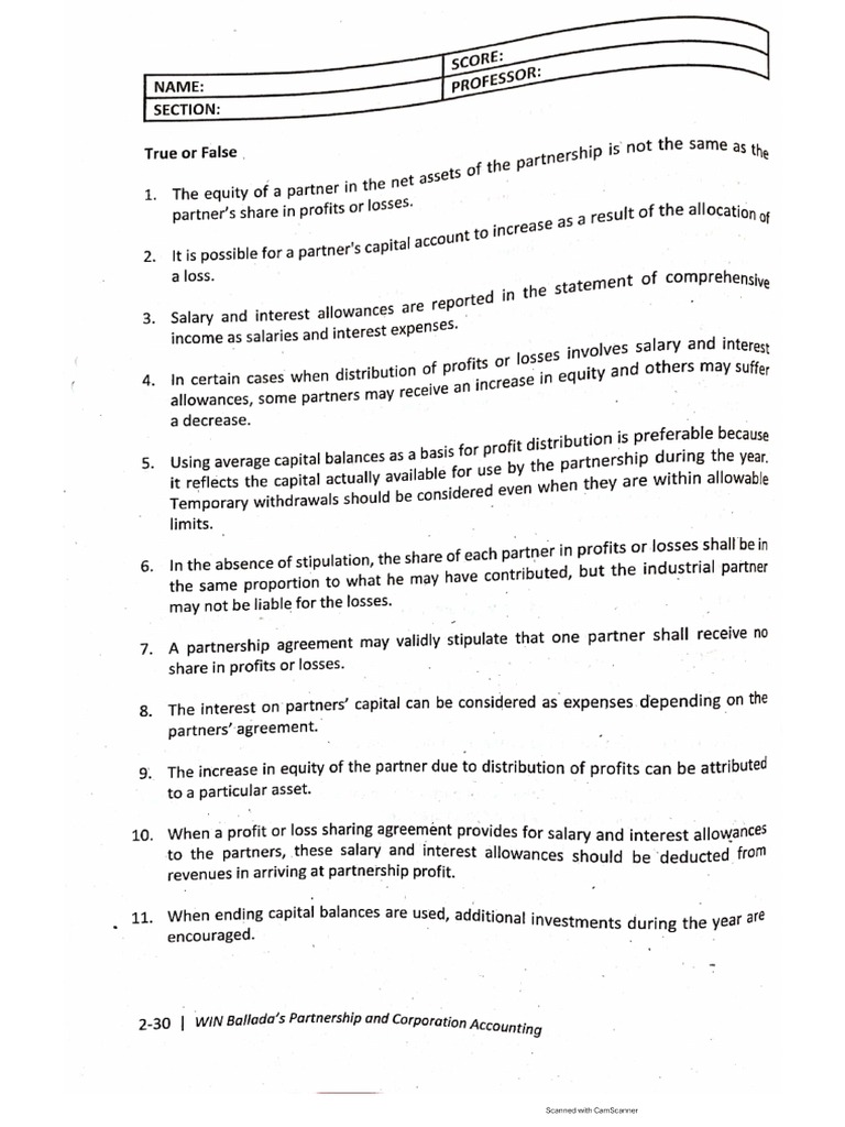 Ch2 Parcor Problems | PDF