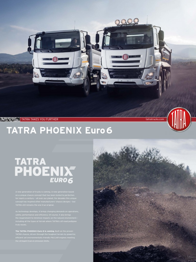 Tatra Phoenix Euro6 en | PDF | Axle | Automotive Industry
