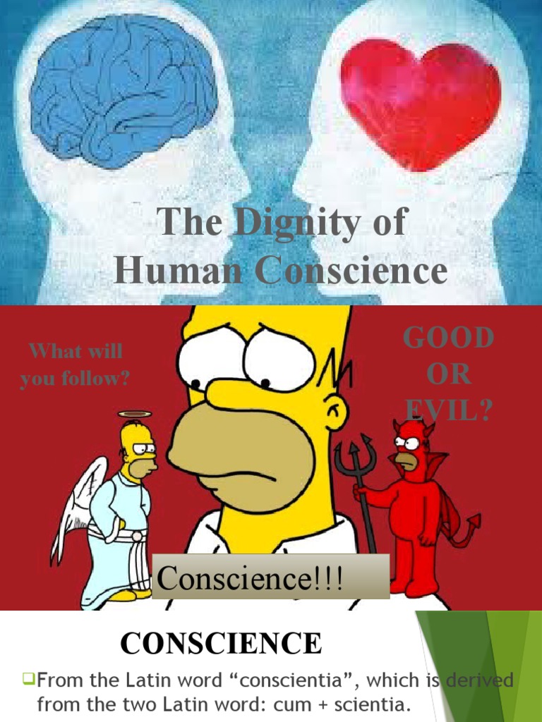The Dignity of Human Conscience | PDF | Conscience | Natural Law