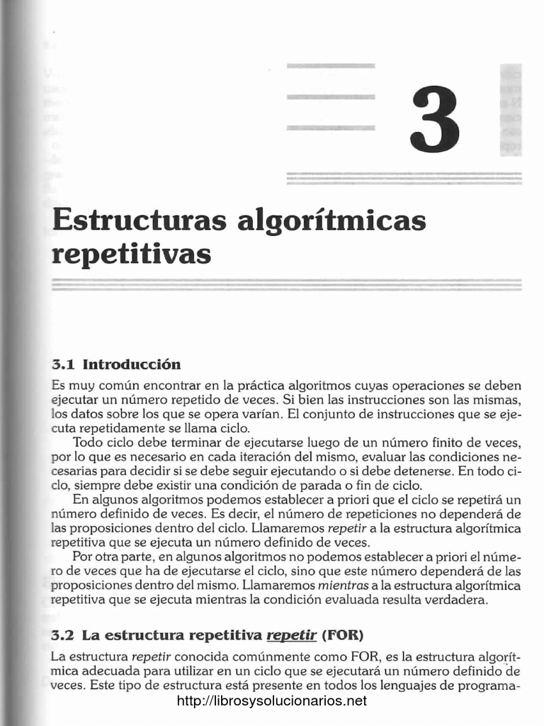 2 Metodología de La Programación E. Repeticion Cairó | PDF | Algoritmos ...