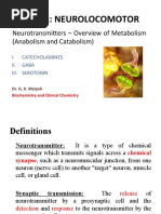 CNS Neurotransmitters: Acetylcholine) | PDF | Neurotransmitter | Inhibitory Postsynaptic Potential