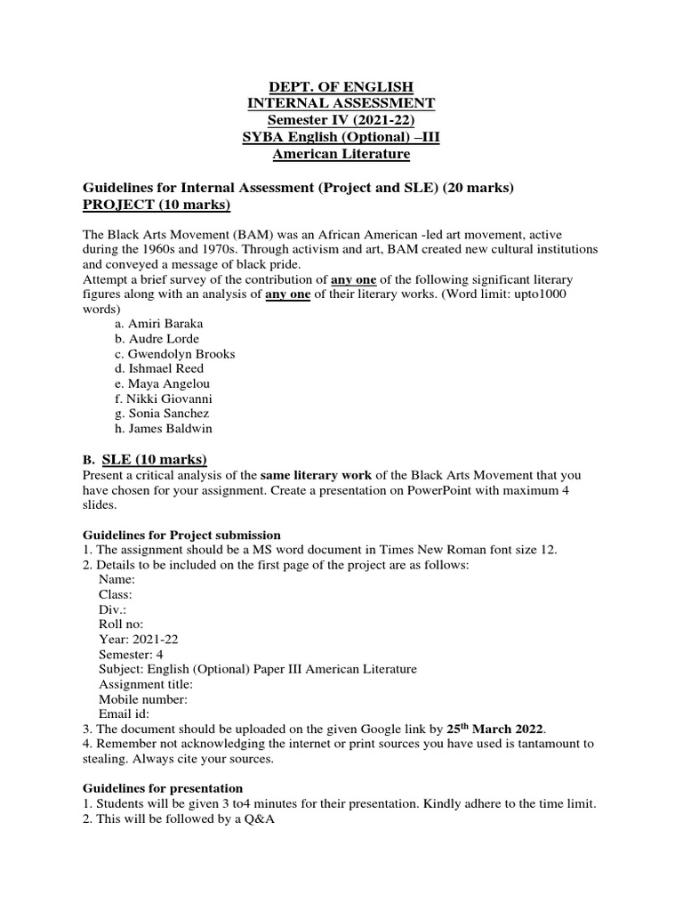 Guidelines IA ENGOPT3 SEM4 Mar22 | PDF | Microsoft Power Point