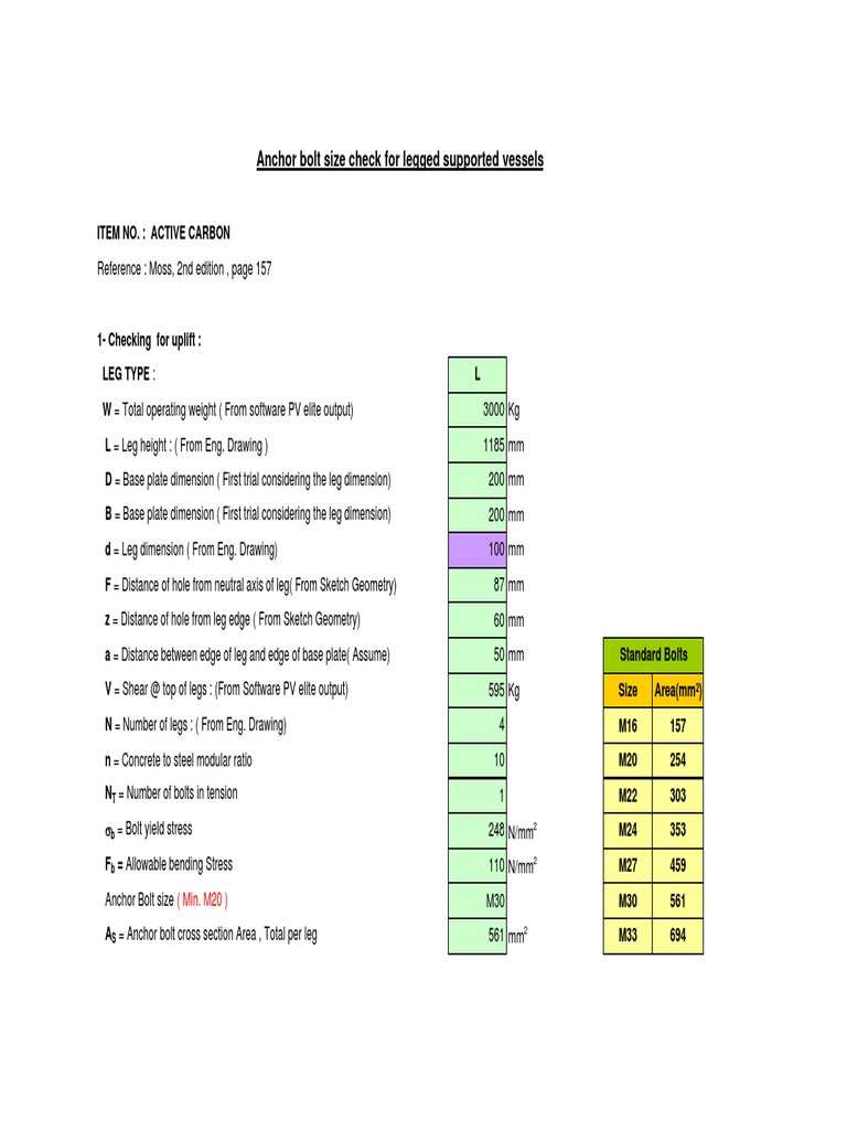 Leg Calculation2 | PDF | Continuum Mechanics | Solid Mechanics