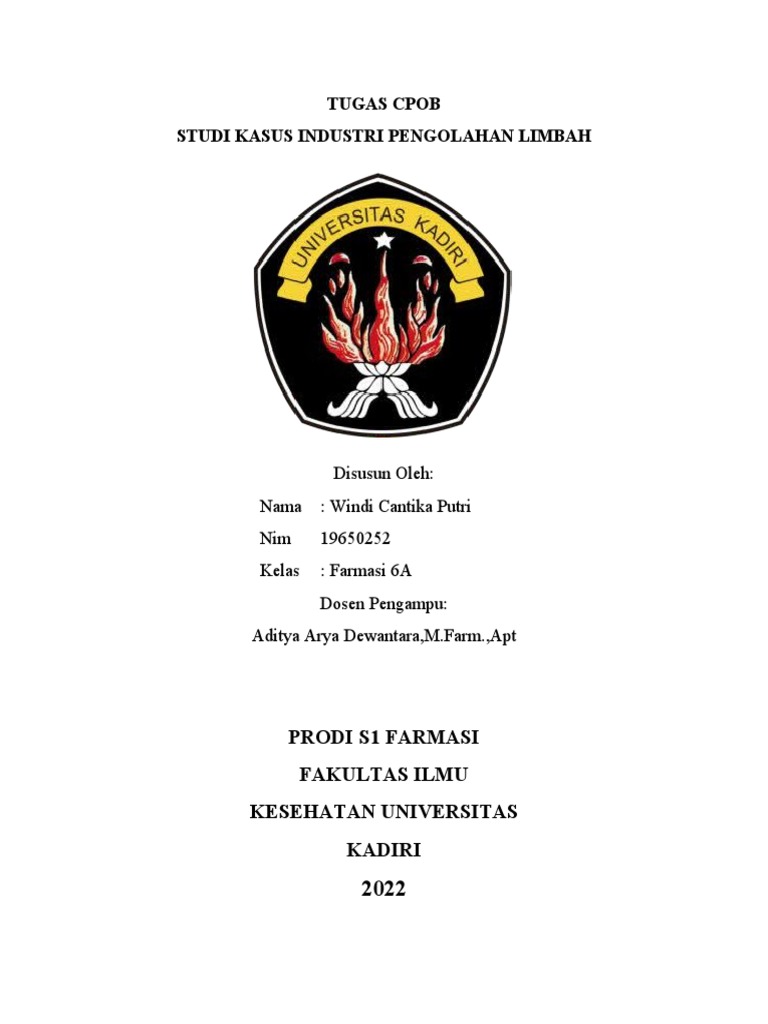 TUGAS CPOB2 - Windi Cantika Putri - 19650252 | PDF