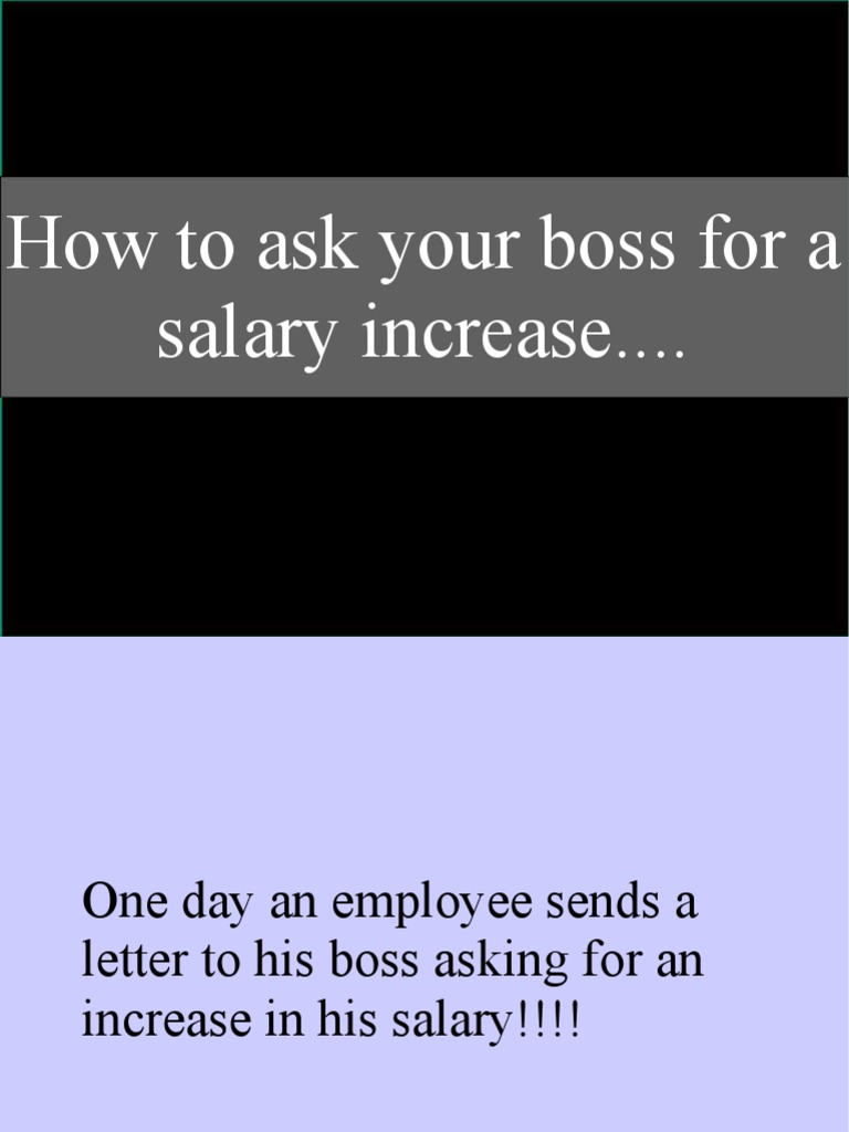 Salary Increase Joke | PDF
