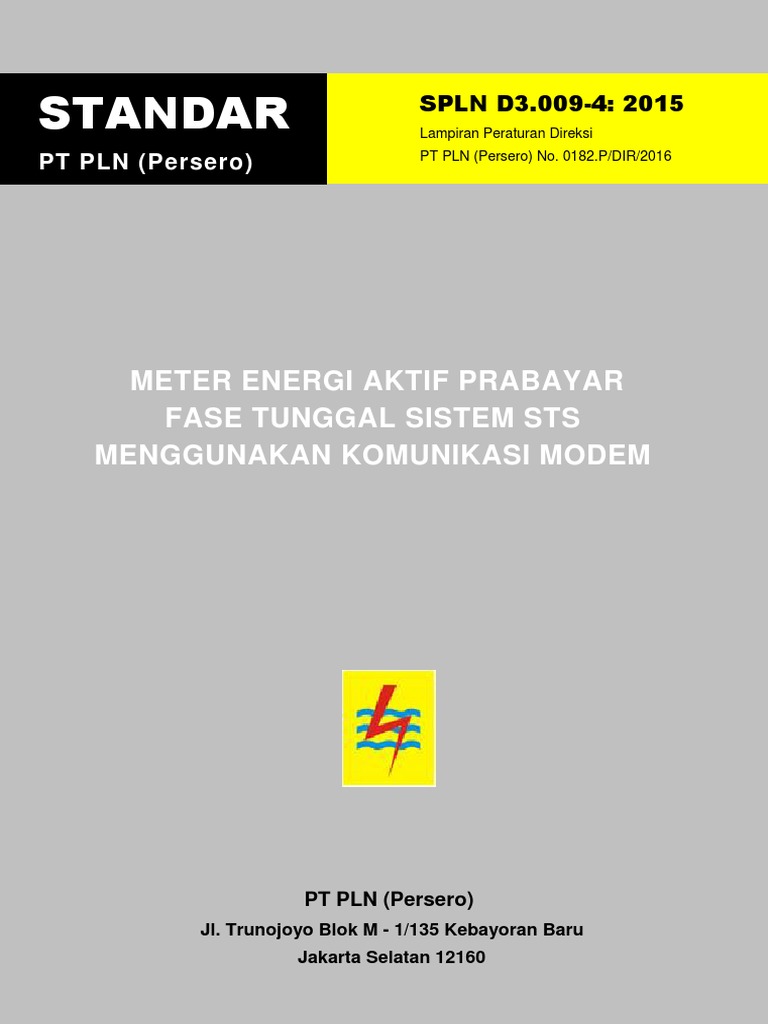 SPLN D3.009-4 2015 Final | PDF