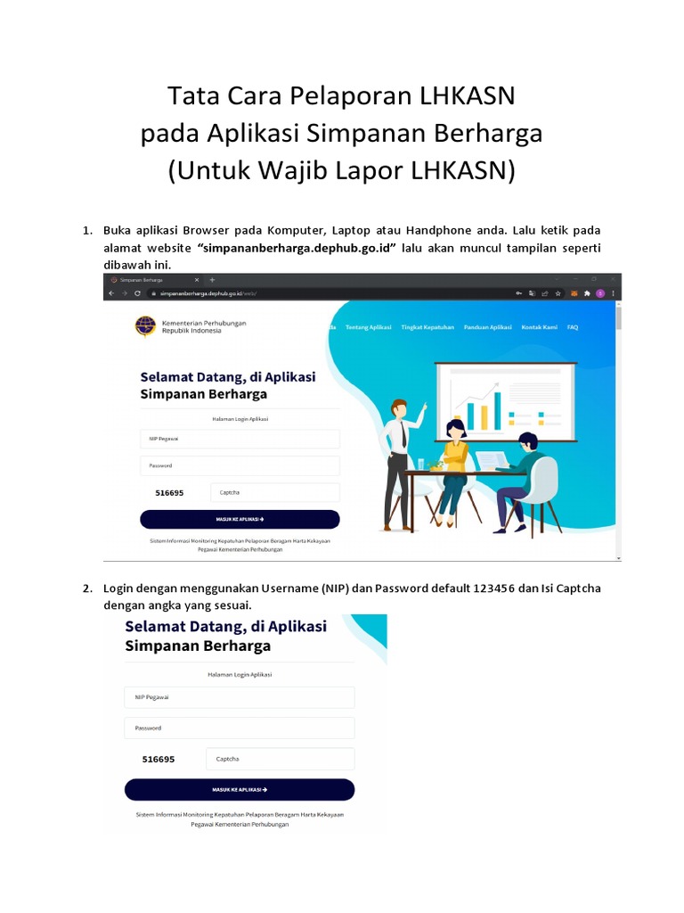 TataCara LHKASN SimpananBerharga | PDF | Bisnis | Komputer