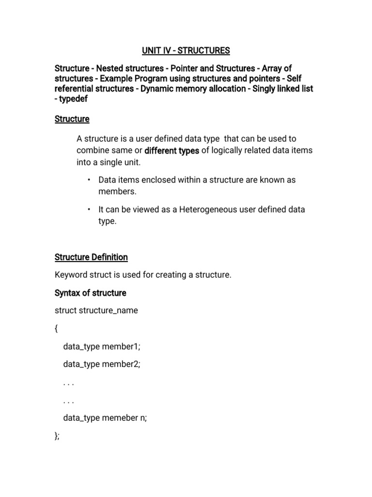 4 Structure | PDF | Computer Libraries | Computer Standards