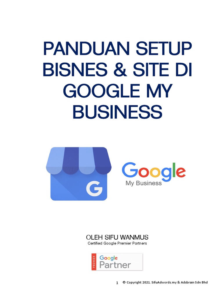 Ebook Panduan Google My Business GMB Sifuadwords Wanmus | PDF