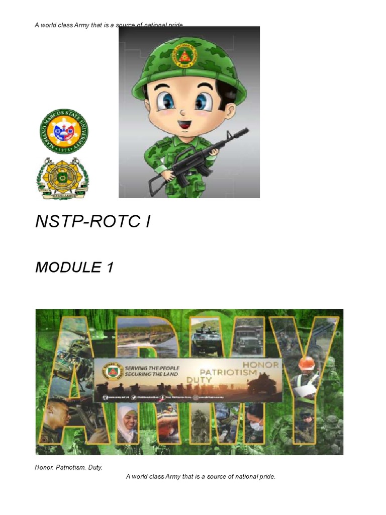 Nstp-Rotc I: A World Class Army That Is A Source of National Pride ...