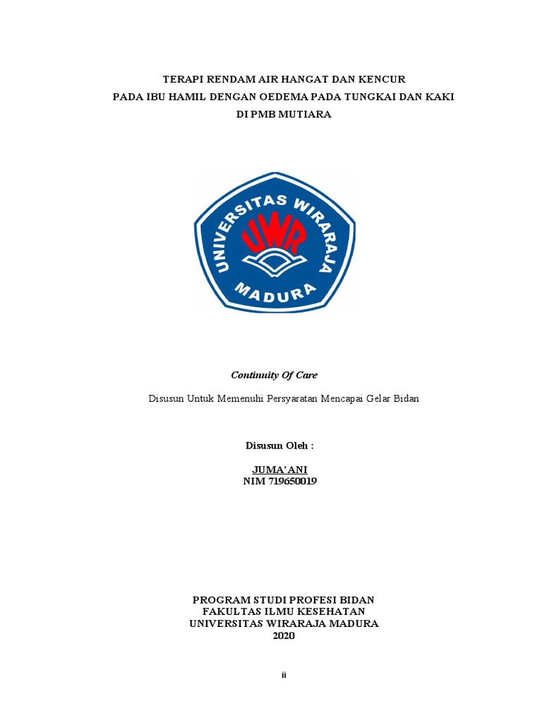 Contoh COC Profesi Bidan | PDF | Kesehatan Holistik