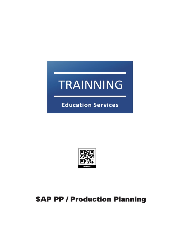 SAP PP Parte 01 - Overview | PDF | São Paulo | Tempo