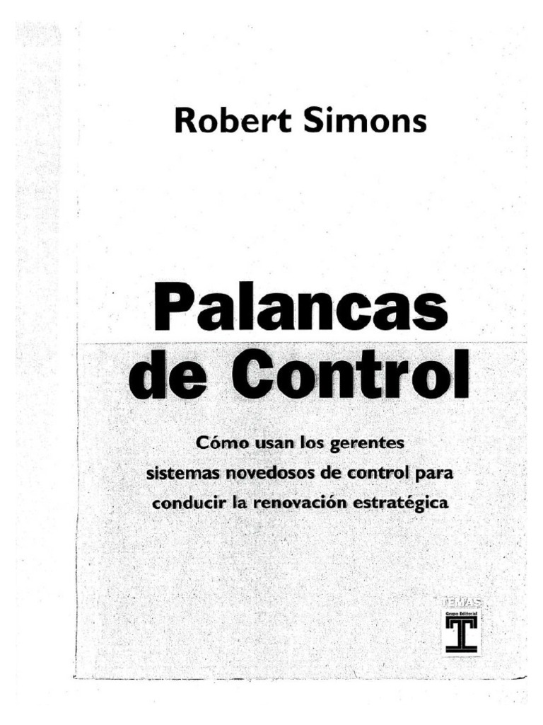 Palancas de Control | PDF