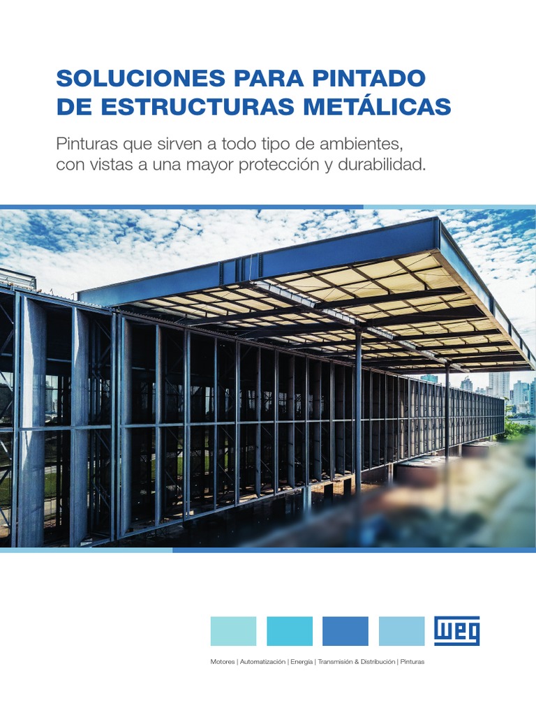 WEG Pinturas Soluciones para Estructuras Met Licas 50025567 Catalogo Es | PDF | Pintar | Aluminio