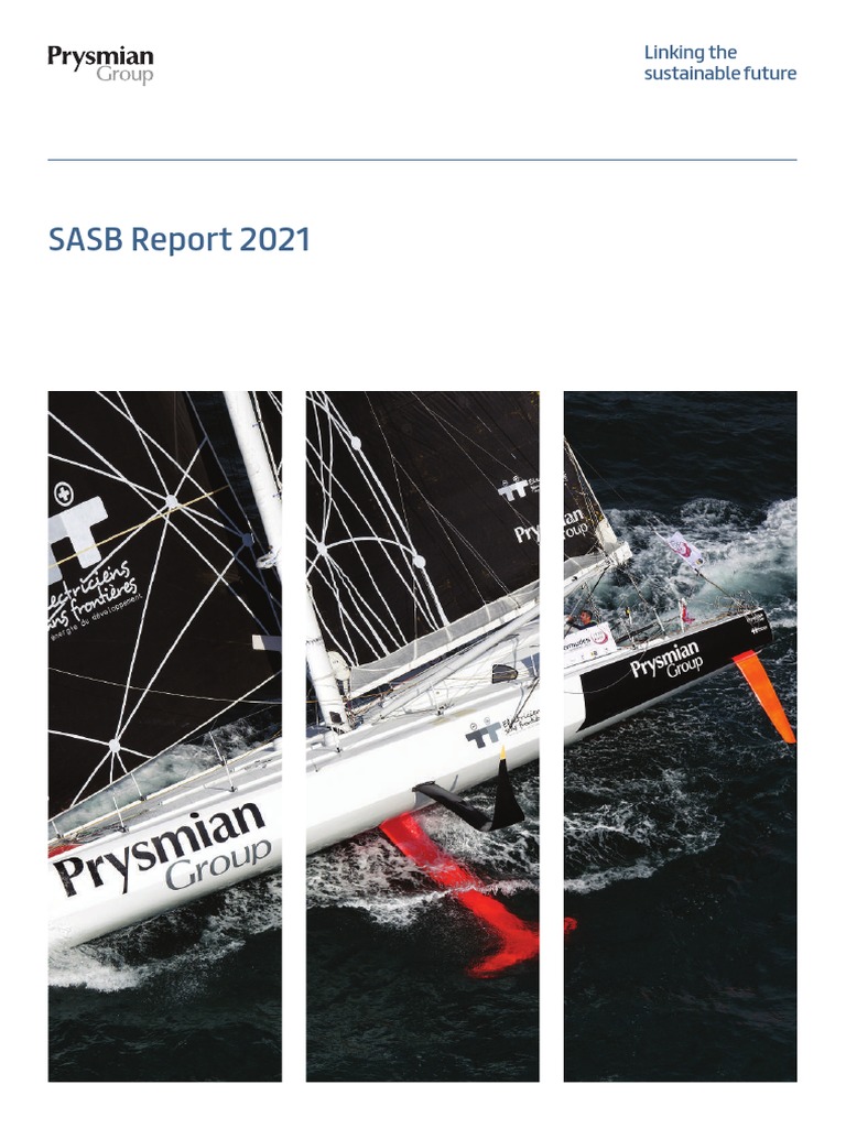 SASB Report 2021 | PDF | Sustainability | Occupational Safety And Health
