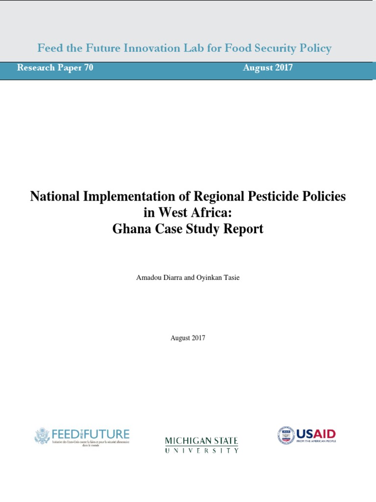 FSP Research Paper 70 | PDF | Economic Community Of West African States ...