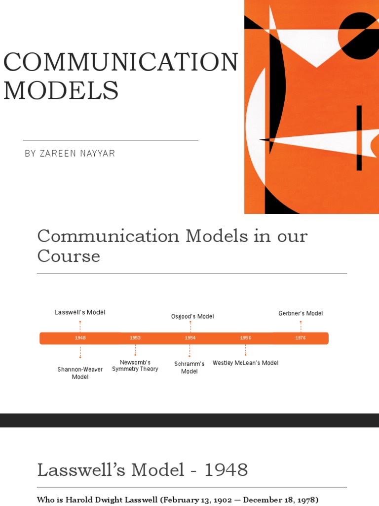 Communication Models | PDF | Communication | Cognitive Science